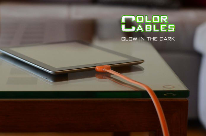 Color Cables: Glow in the Dark, Charge & Sync Cables | Indiegogo