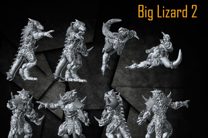 Lizardmen Fantasy Football Team & Forest Elves | Indiegogo