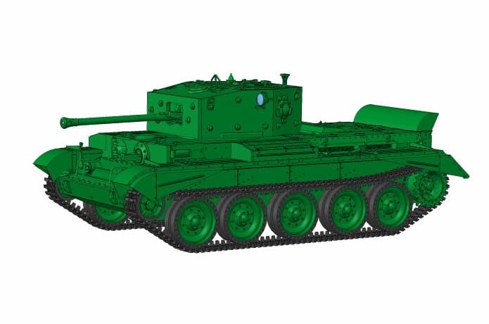 3D printable RC tank Cromwell Mk.IV - 1:6 scale | Indiegogo