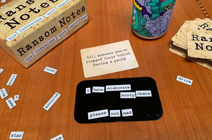 Ransom Notes: The Ridiculous Word Magnet Game | Indiegogo