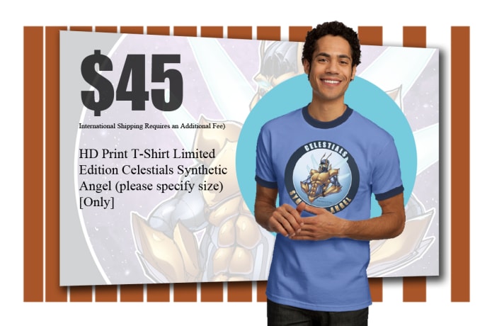 Celestials Synthetic Angel Graphic Novel 1-2 | Indiegogo