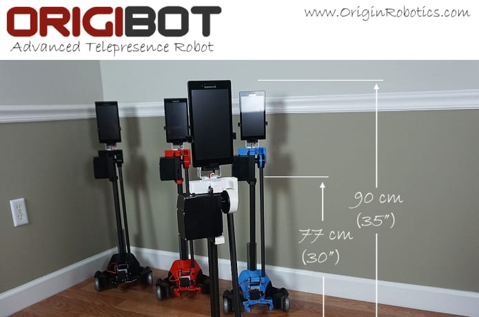 ORIGIBOT2 Telepresence Robot Platform with Gripper | Indiegogo