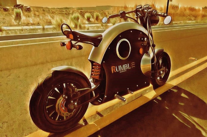 Rumble - the first electric bike with engine sound | Indiegogo