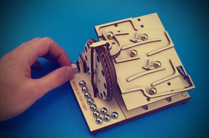 Marble Machine KIT - Laser Cut | Indiegogo