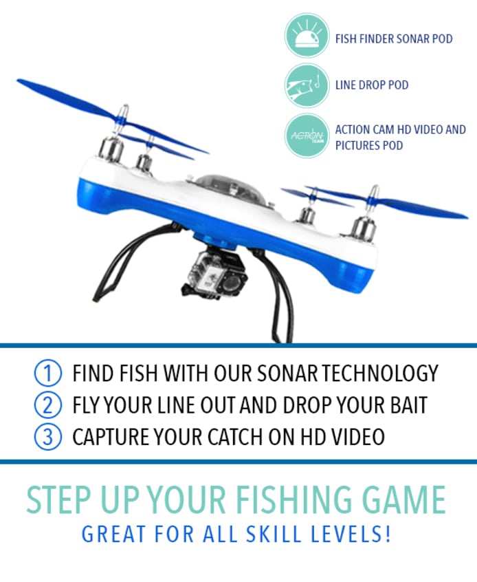 Aguadrone Is on kickstarter.aguadrone Indiegogo