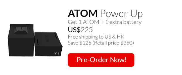 ATOM: Use Your Electronics Anywhere You Go | Indiegogo