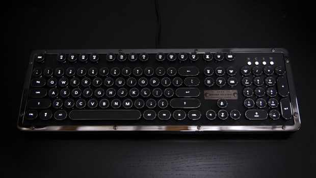 AZIO RETRO CLASSIC: Luxury Mechanical Keyboard Vintage Typewriter ...