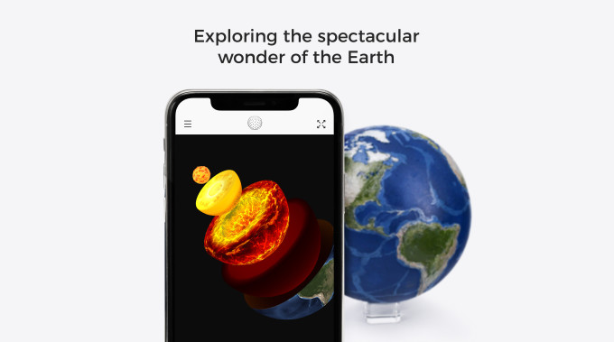EARTH: AR and AI enabled model of planet earth | Indiegogo