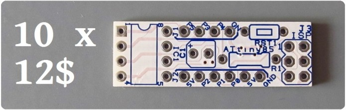 Attiny85 Tiny Cheap Versatile Arduino Compatible Indiegogo
