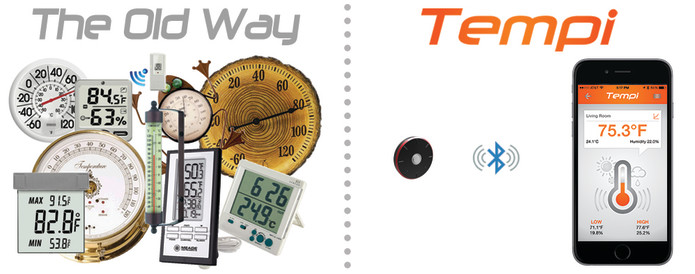 Tempi - Smart Temperature and Humidity Monitoring | Indiegogo