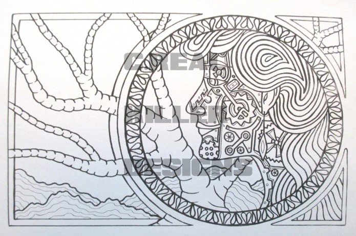 Therapeutic Adult Coloring Book for PTSD, and ADHD | Indiegogo