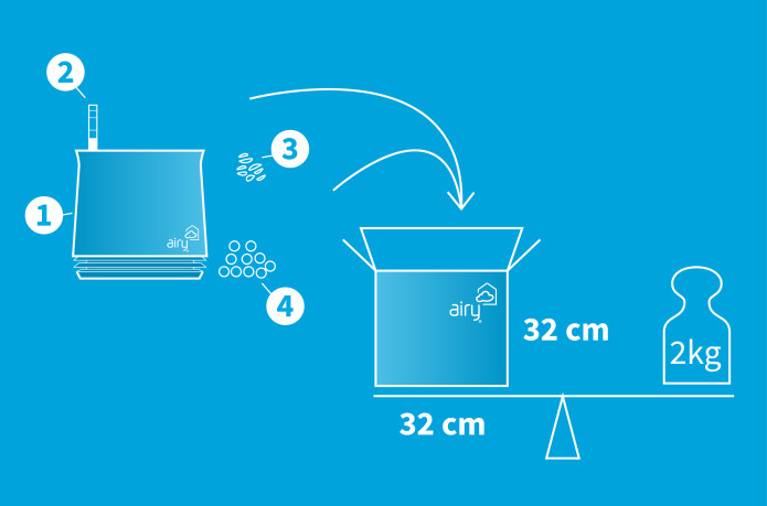 AIRY - your solution against indoor air pollution! | Indiegogo