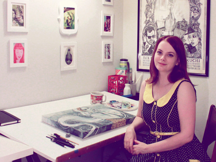 Send Kelly to the Illustration Master Class! | Indiegogo
