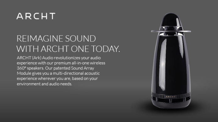 Archt wireless speaker