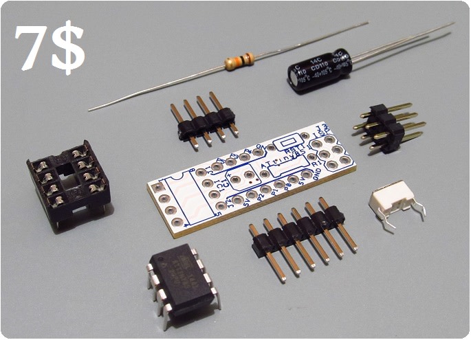 ATtiny85 - TINY CHEAP VERSATILE ARDUINO COMPATIBLE | Indiegogo