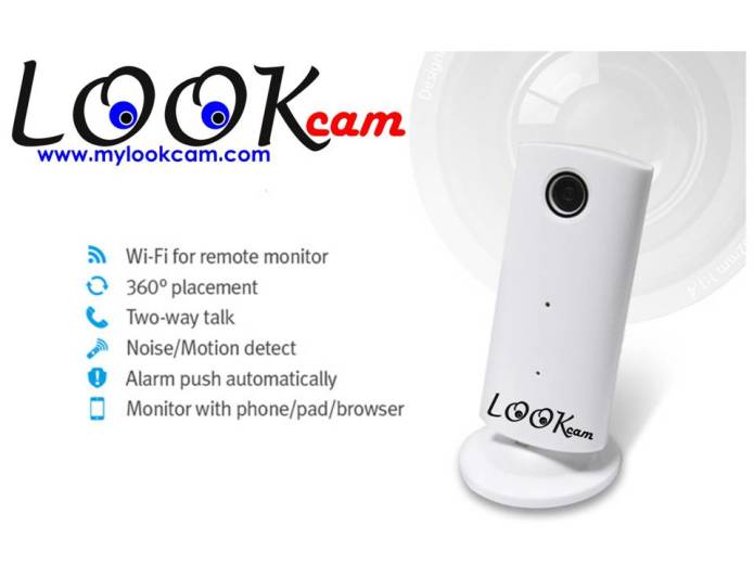 LOOKcam WIFI Security Camera - No Storage Fees! | Indiegogo