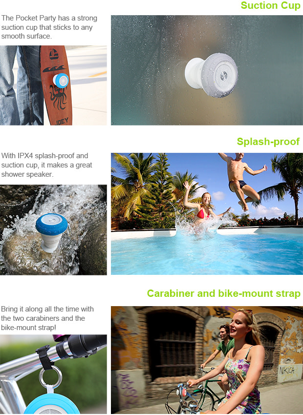 Pocket Party: The Ultimate Pocket Sized Speaker | Indiegogo