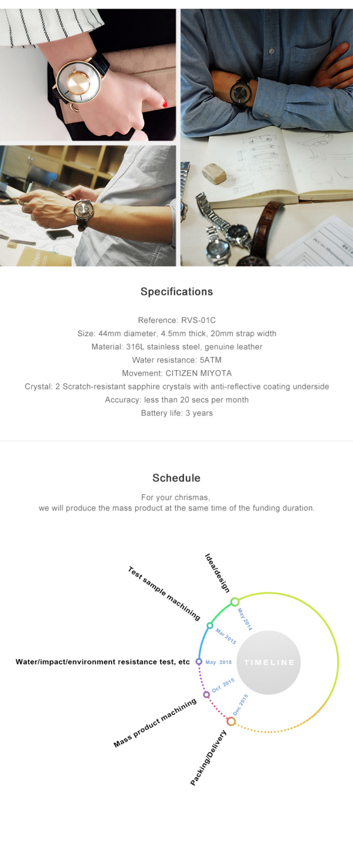 REVERSION - THE WATCH | Indiegogo