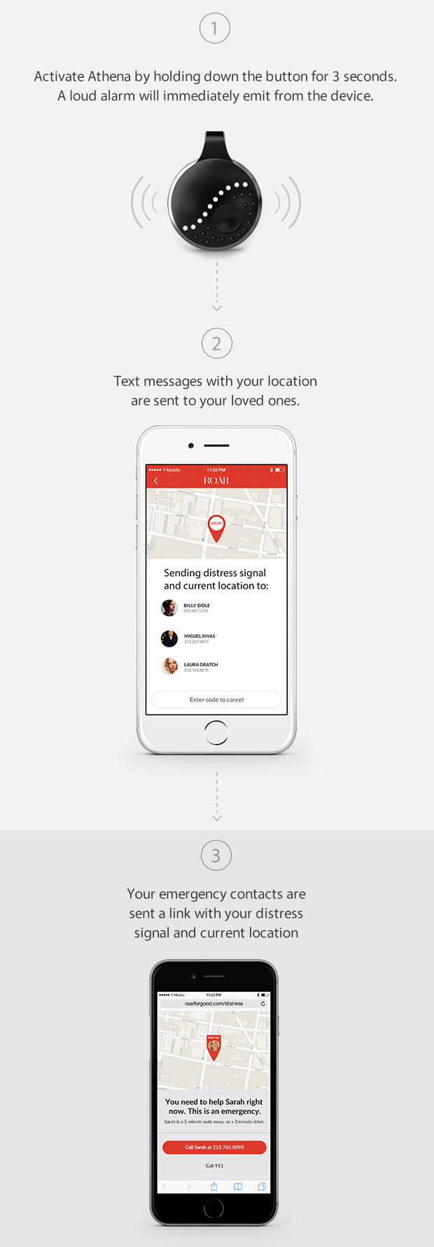 ROAR: Smart Safety Jewelry to Reduce Assaults | Indiegogo