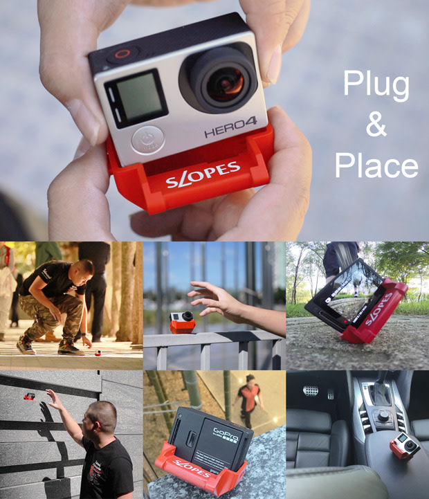 SLOPES for GoPro - World's First Polyhedron Stand | Indiegogo