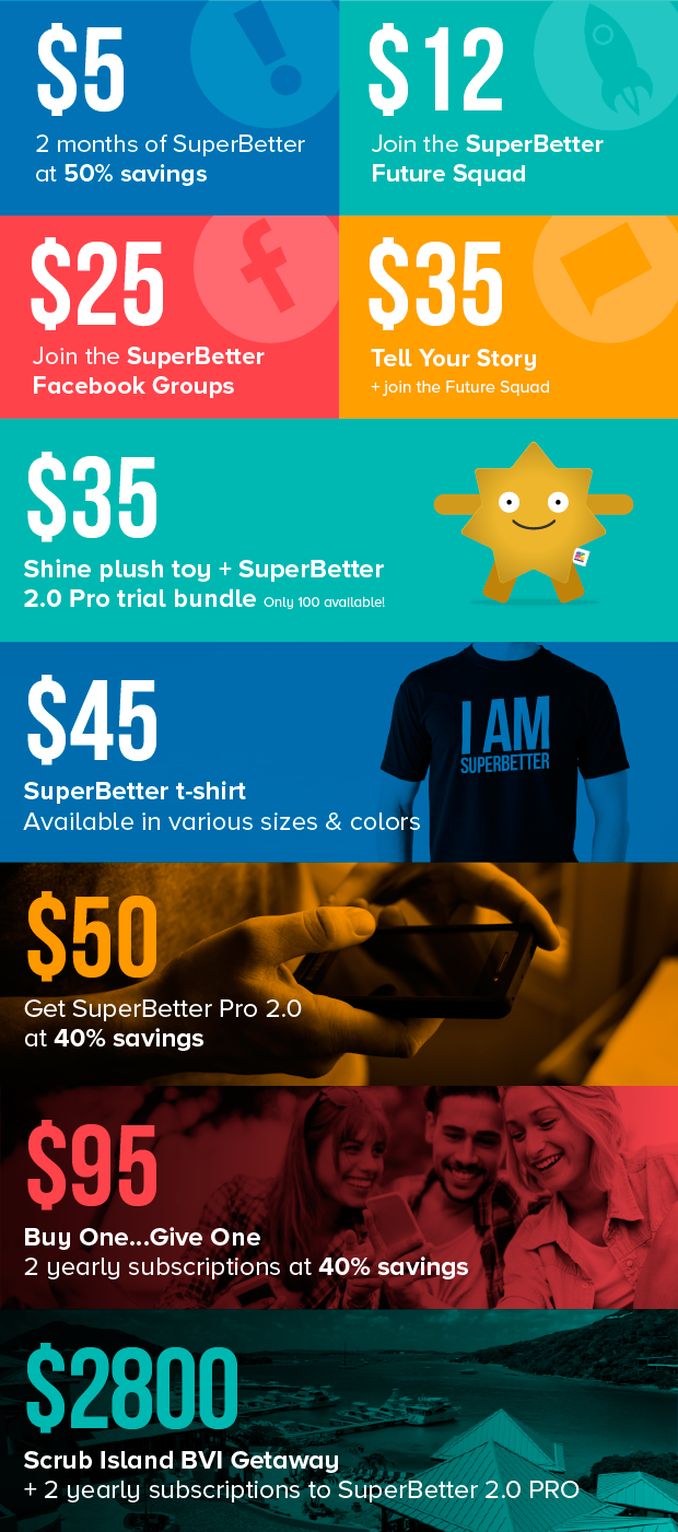 SuperBetter 2.0: Live Gamefully! | Indiegogo