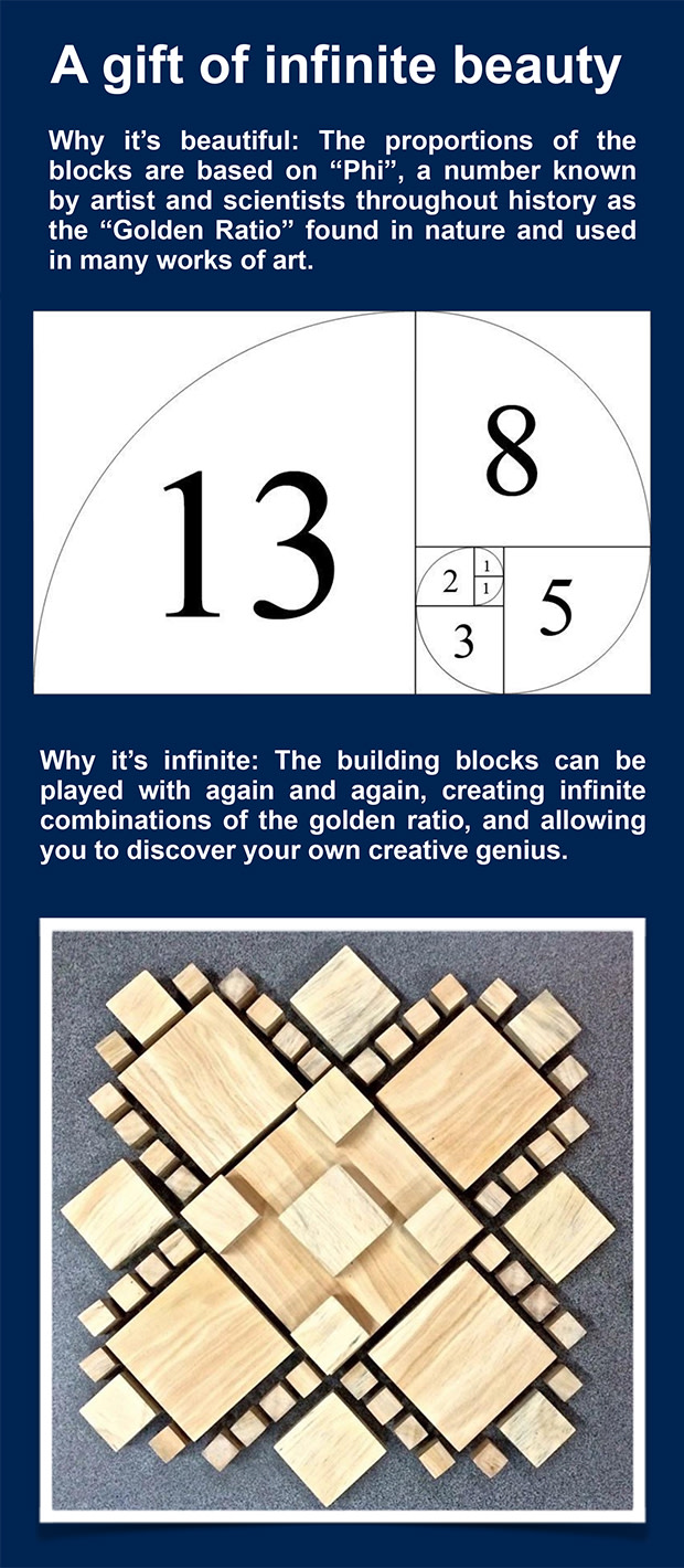 Fibonacci Blocks : Fun with Phi & the Golden Ratio | Indiegogo
