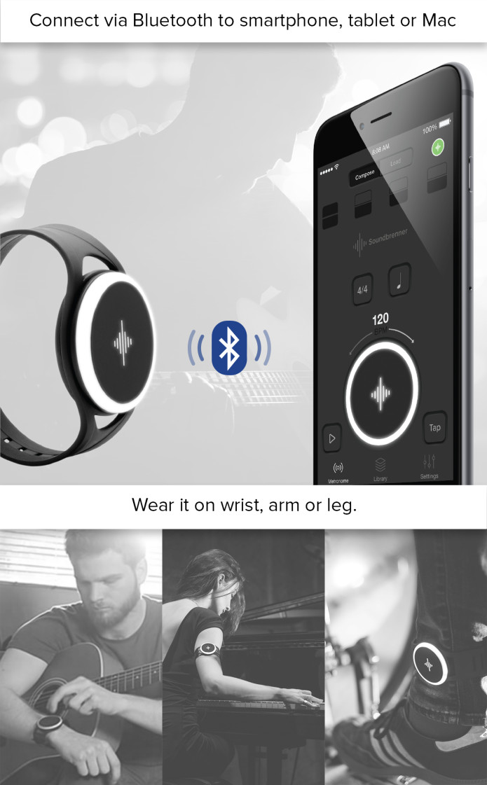 Soundbrenner Pulse: Smart Vibrating Metronome | Indiegogo