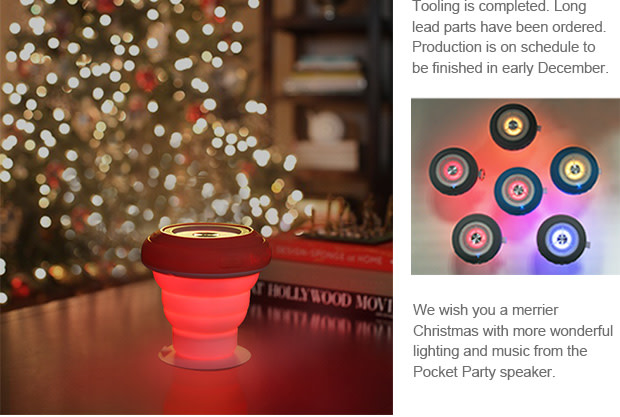 Pocket Party: The Ultimate Pocket Sized Speaker | Indiegogo