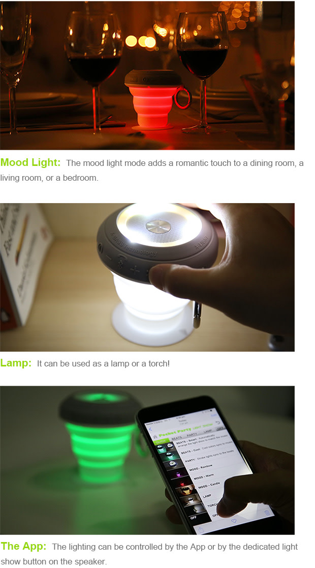 Pocket Party: The Ultimate Pocket Sized Speaker | Indiegogo