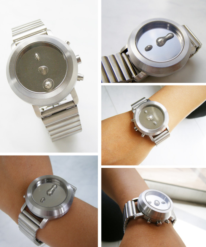 The World's 1st LIQUID METAL DISPLAY Watch | Indiegogo