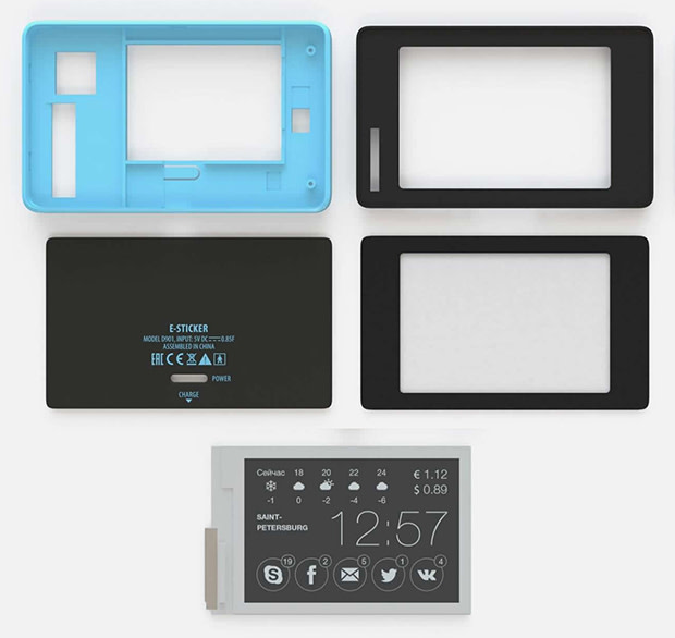 Smart Sticker. Customizable real-time display. | Indiegogo