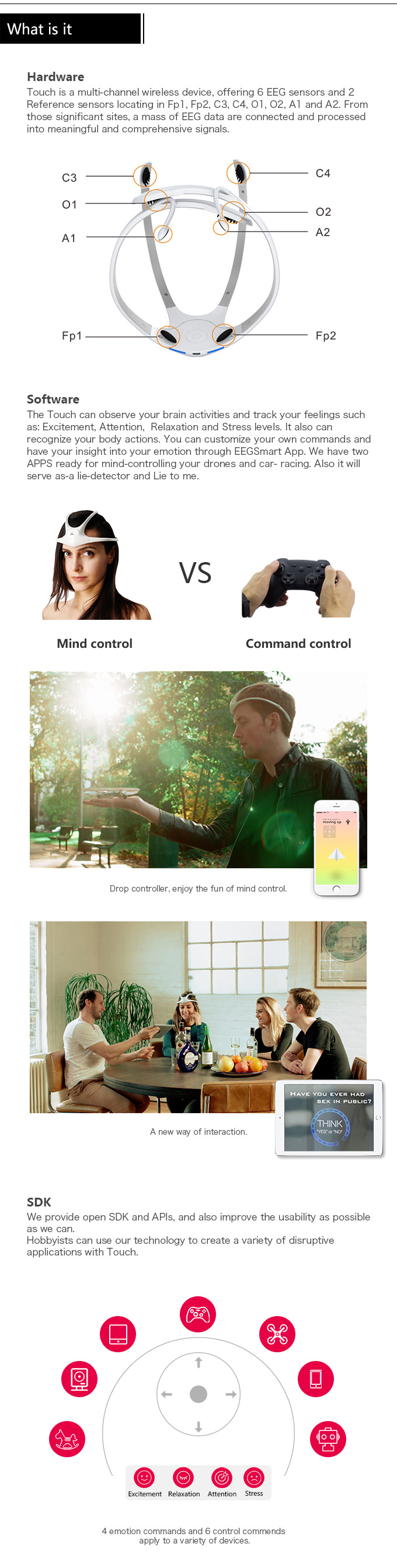 Touch, a multi-channel mind-touch wearable device | Indiegogo