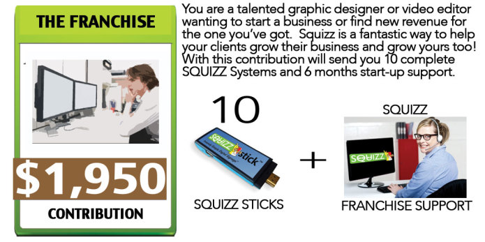 SQUIZZ DIGITAL SIGNAGE | Indiegogo