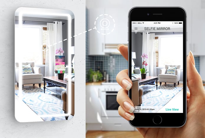 Selfiemirror the first smart mirror | Indiegogo