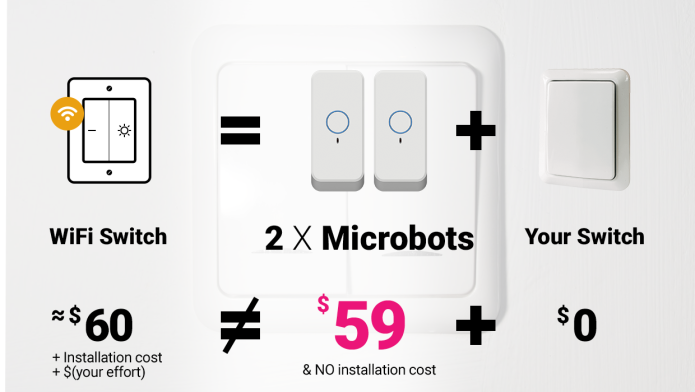 MicroBot Push: a robotic finger for your buttons | Indiegogo