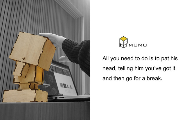 MoMo-The Cute Desktop Reminder Robot | Indiegogo