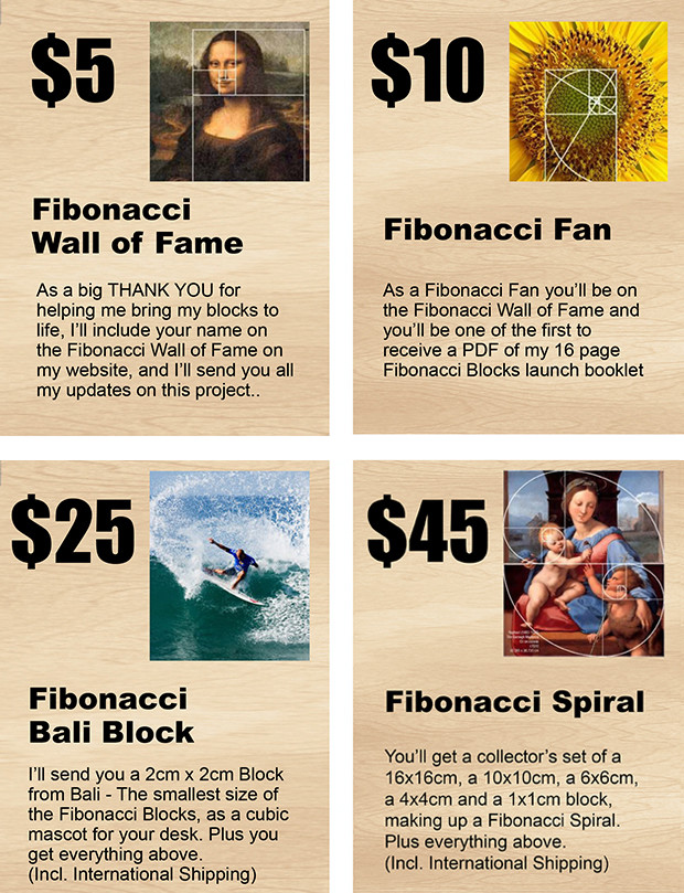 Fibonacci Blocks : Fun with Phi & the Golden Ratio | Indiegogo