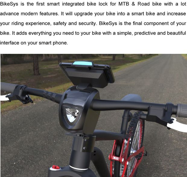 BikeSys - World's Smartest Biking System | Indiegogo