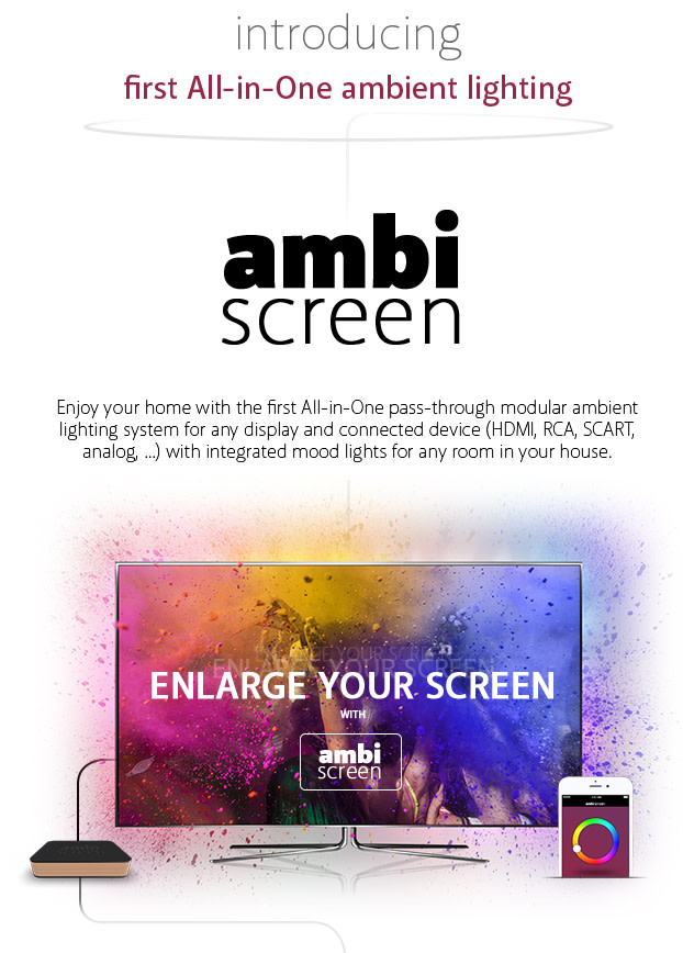 AmbiScreen: Most universal ambient lighting device | Indiegogo