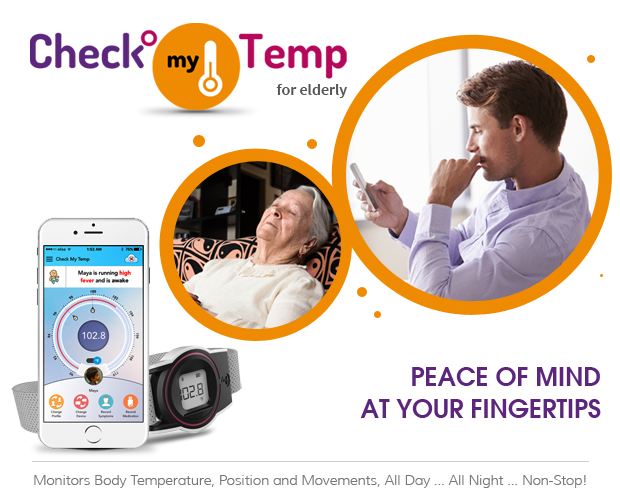 Check-my-Temp: More Than A Wearable Thermometer | Indiegogo
