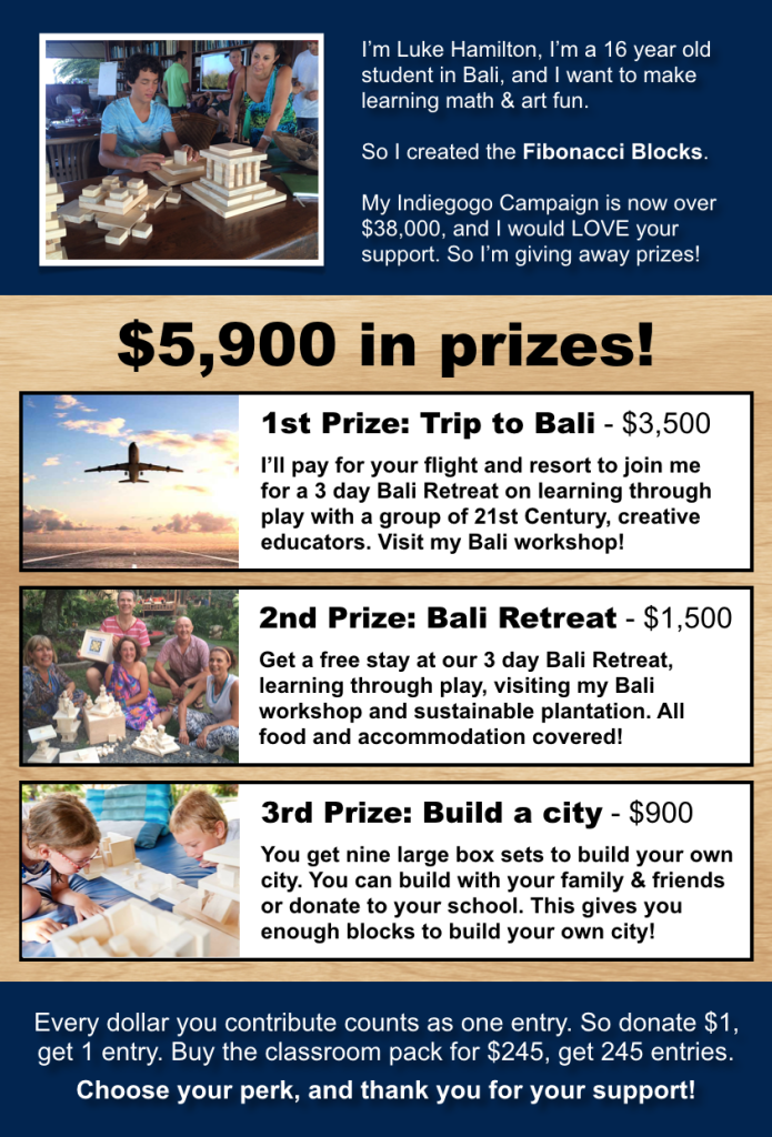 Fibonacci Blocks : Fun with Phi & the Golden Ratio | Indiegogo