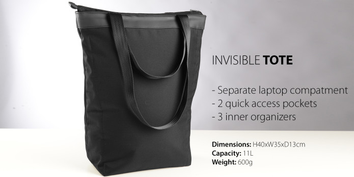 Invisible bags. Redesigning fashion as you know it | Indiegogo