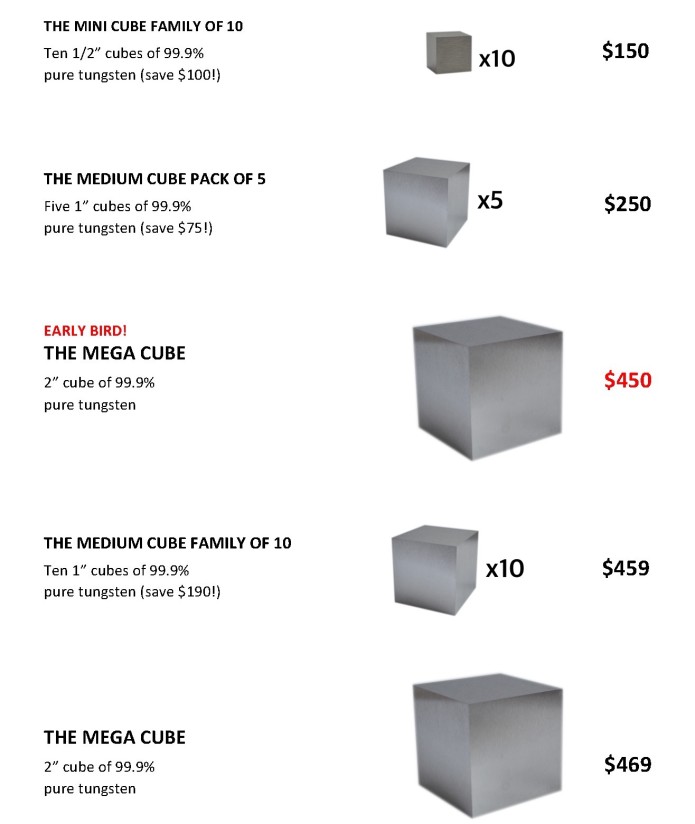 KÚBOS - The Densest Cube You Will Ever Own | Indiegogo