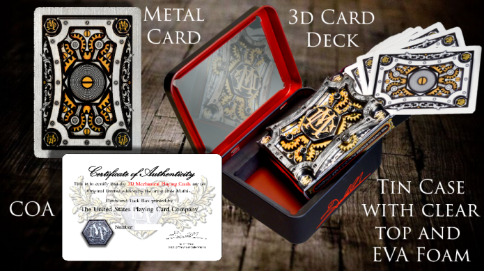 3D Mechanized Playing Cards and other cool stuff. | Indiegogo