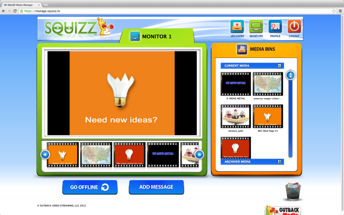 SQUIZZ DIGITAL SIGNAGE | Indiegogo