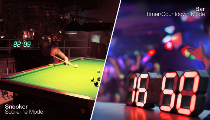 magictime,Smart wooden led clock | Indiegogo