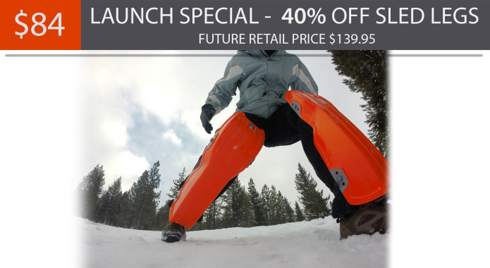 SLED LEGS - The Wearable Snow Sleds | Indiegogo