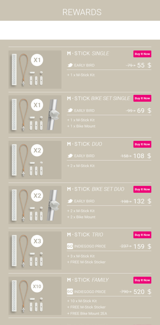Mstick : Smart Phone Controlled LED Light Stick | Indiegogo