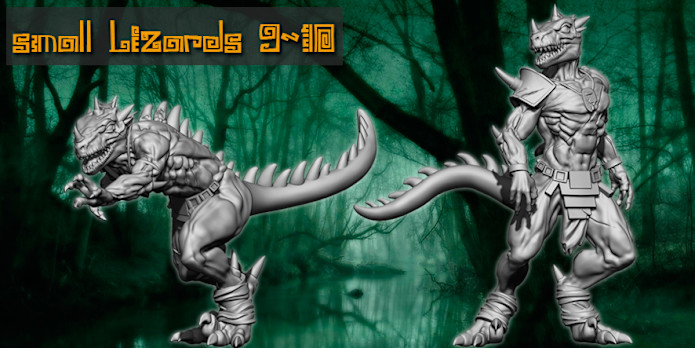 Lizardmen Fantasy Football Team & Forest Elves | Indiegogo