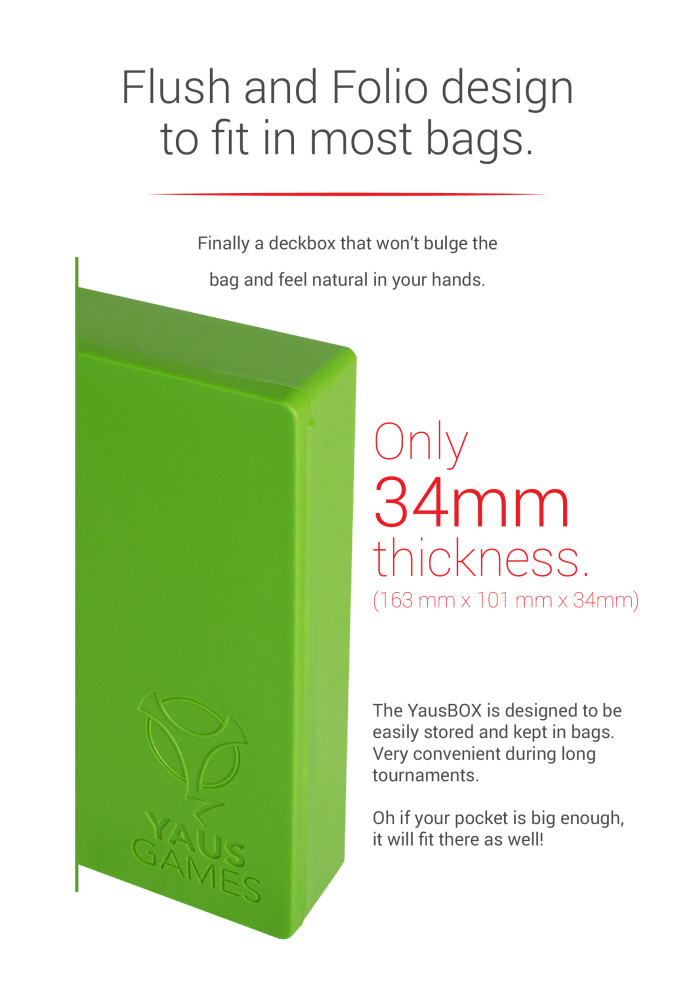 YAUS BOX - Deckbox Redefined | Indiegogo